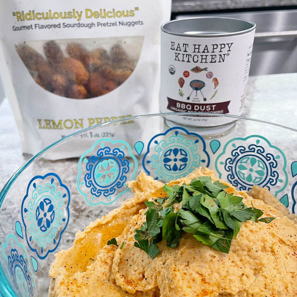 3 Eat Happy Kitchen Dip Recipes | OMG! Pretzels