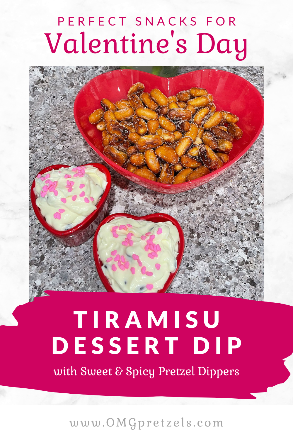 Tiramisu Dessert Dip | OMG! Pretzels